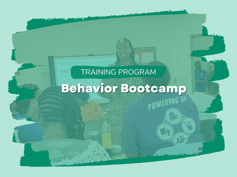 Training Programs | Strategies for Behavior Change in ECE